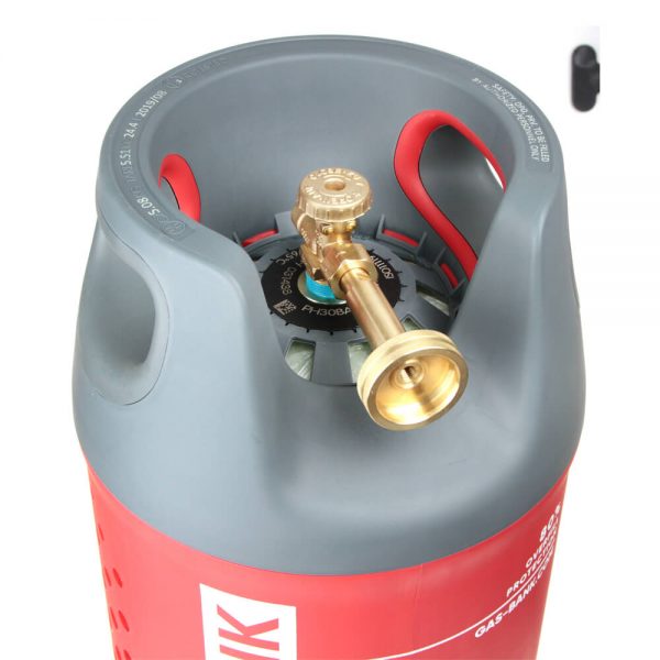 Lightweight Refillable LPG Cylinders - GasBank
