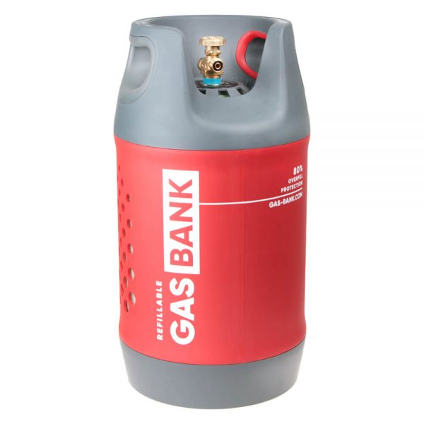 Lightweight Refillable LPG Cylinders - GasBank